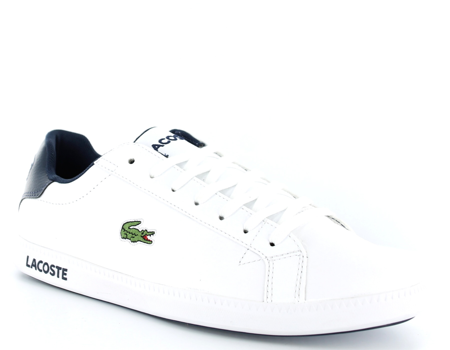 Lacoste Graduate lcr3 spm BLANC BLEU MARINE