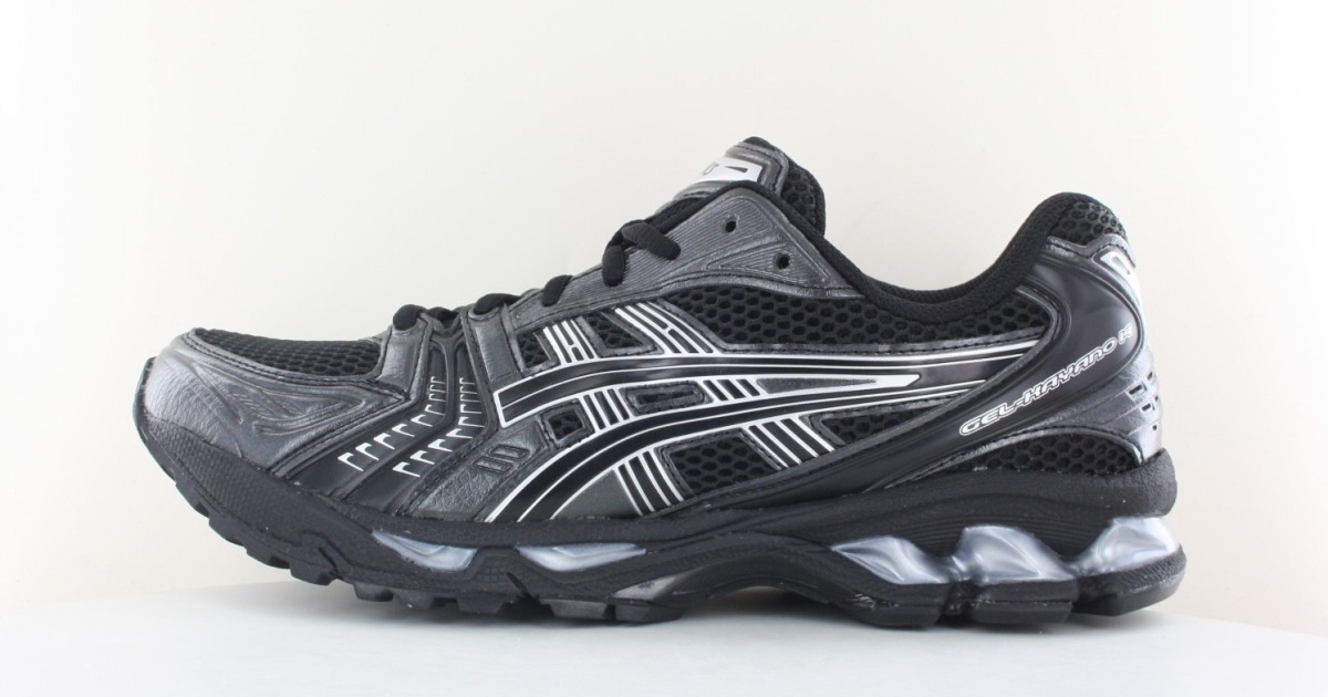 Asics Gel kayano 14 Noir argent